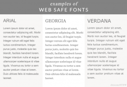 Web Typography Best Practices: Web Fonts 101 - Dinosaur Stew